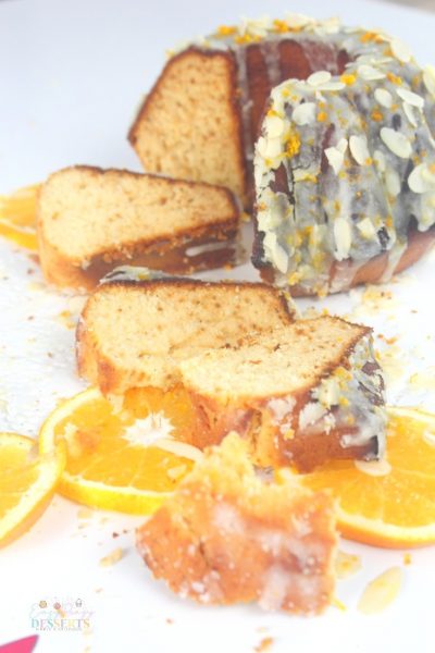 Honey Cake Recipe With Orange Glaze - Eazy Peazy Desserts