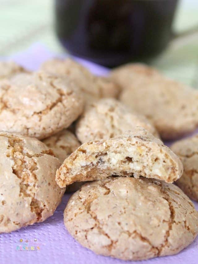 EASY ALMOND MACAROONS RECIPE STORY - Eazy Peazy Desserts