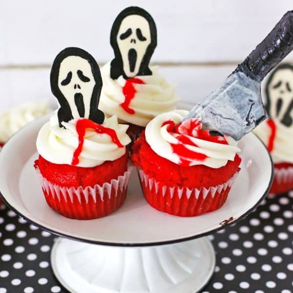 Scary Bloody HALLOWEEN CUPCAKES - Eazy Peazy Desserts