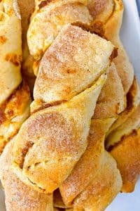 Delicious & Easy PUMPKIN PASTRY Strips- Eazy Peazy Desserts