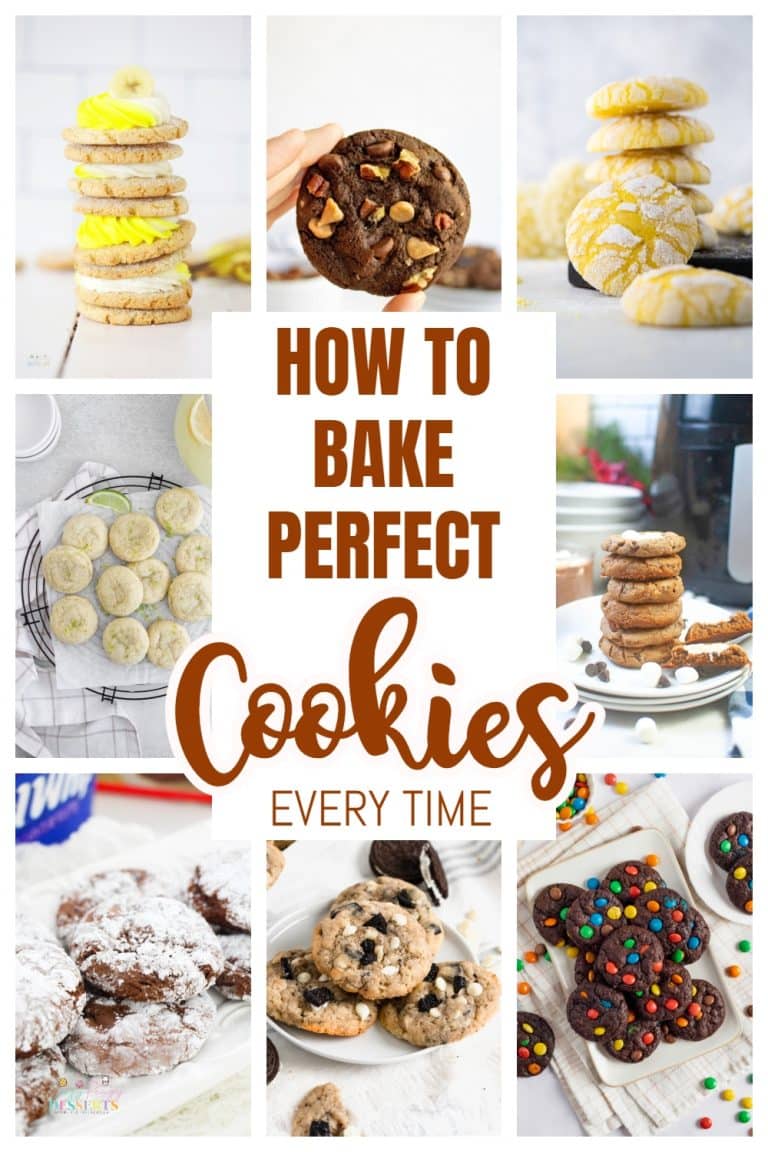 Cookie Baking Tips With Cheat Sheet- Eazy Peazy Desserts