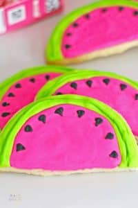 Delicious & Fun WATERMELON COOKIES - Eazy Peazy Desserts