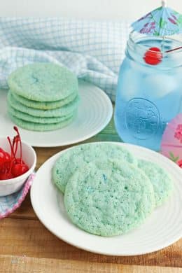 Irresistible Blue Sugar Cookies With Secret Ingredient - Eazy Peazy ...
