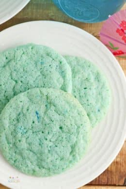 Irresistible Blue Sugar Cookies With Secret Ingredient - Eazy Peazy ...