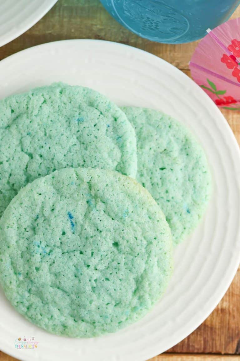 Irresistible Blue Sugar Cookies With Secret Ingredient - Eazy Peazy ...